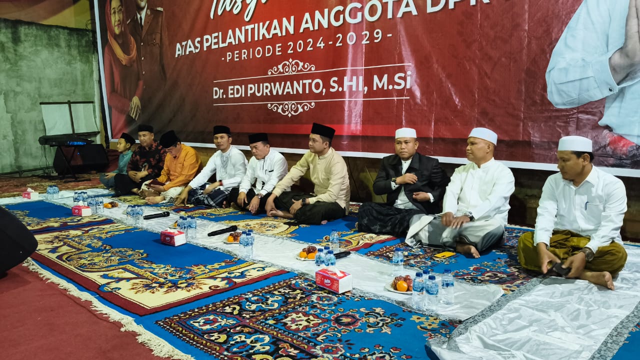 Gelar Tasyakuran, Edi Purwanto: 5 Tahun Saya Ketua DPRD Berlangsung ...